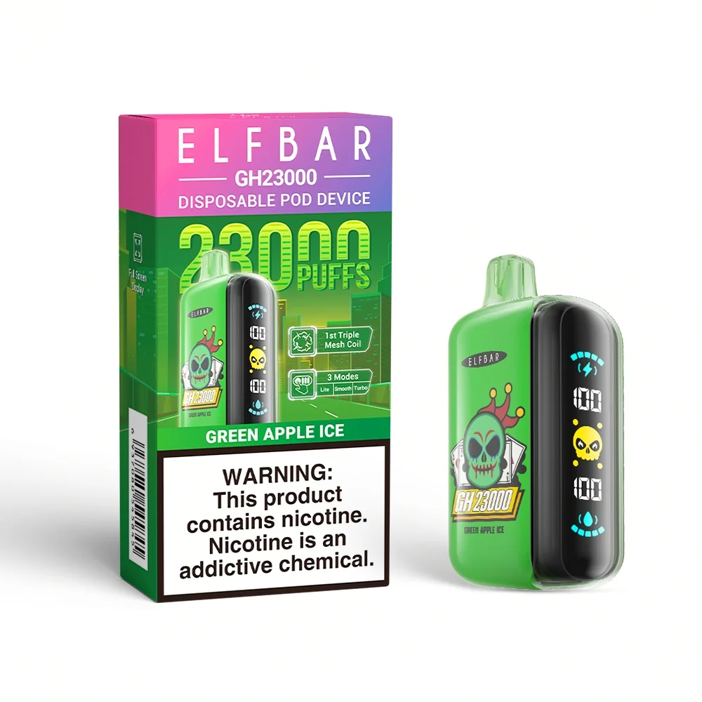 ElfBar: Pod Descartável GH23000 de 23000 puffs