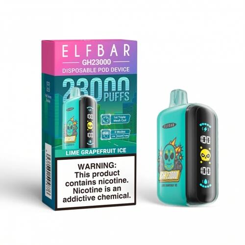ElfBar: Pod Descartável GH23000 de 23000 puffs