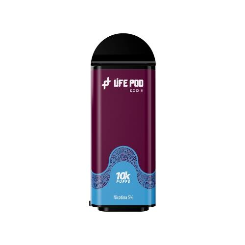 Life Pod Refil: Eco 2 com 10000 puffs e 48 sabores!