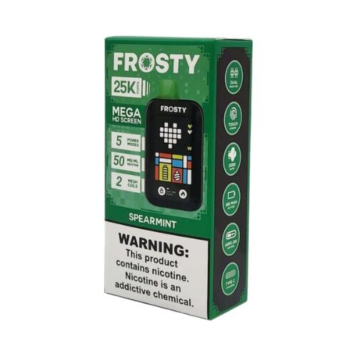 Frosty: Pod Descartável Mega com 25000 Puffs