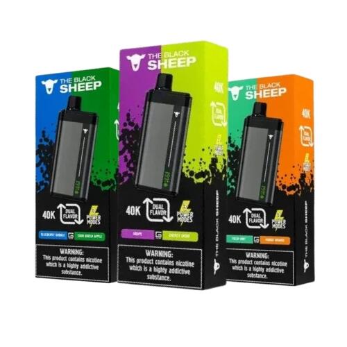 Black Sheep: Pod Descartável Dual Flavor - 40000 puffs