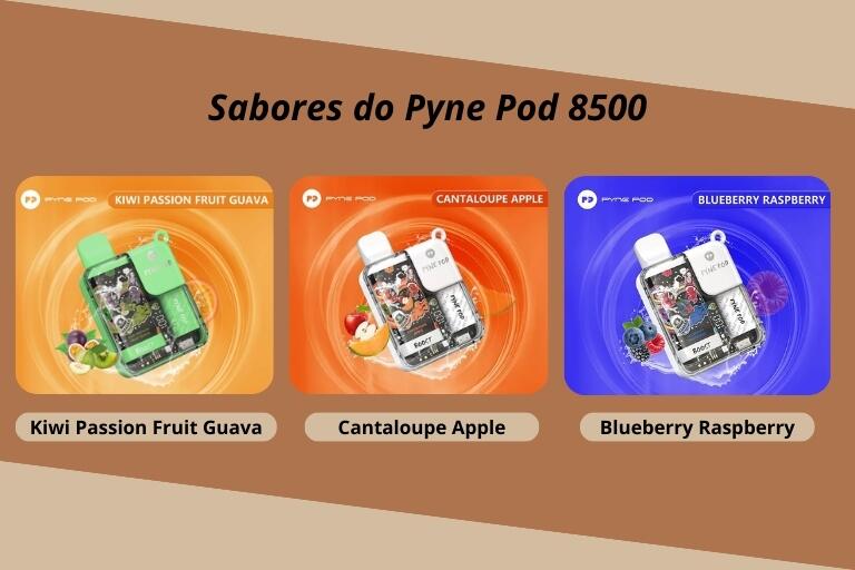 Pod Descartável Pyne Pod 8500: um review sincero
