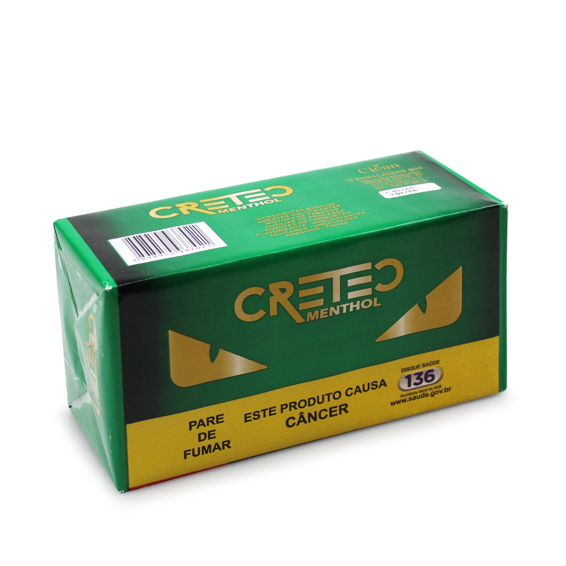 Comprar Cigarro Cretec (Nacional) Menthol - Pacote com 10 - a partir de ...