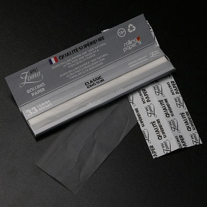 Comprar Seda Zomo Classic Silver King Size Slim (Un.) - Tabacaria ...