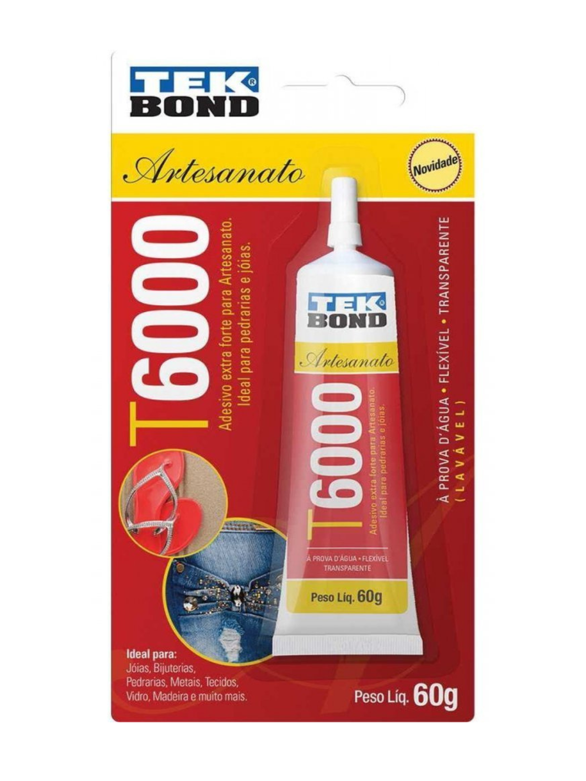 Cola Tekbond T6000 - Melhor Preço