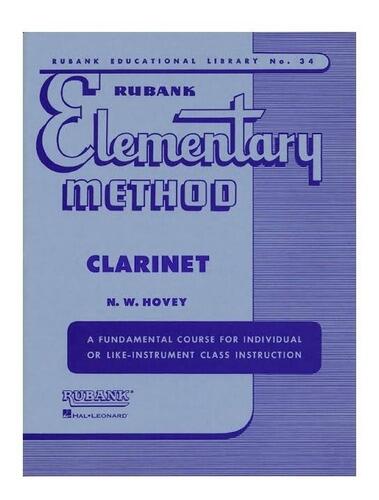 Comprar Metodo Rubank Elementary Method Para Clarinete + Nfe - a partir ...