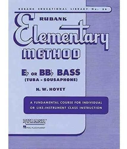 Comprar Metodo Rubank Elementary Method Para Tuba Sousaphone + Nfe - a ...