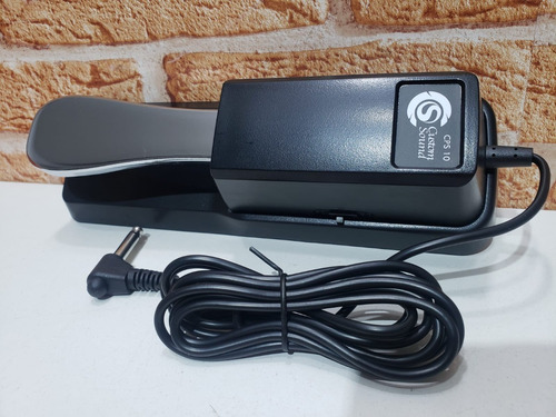 Comprar Pedal Sustain Para Teclado / Piano Cps 10 Pedaleira Preto - a ...
