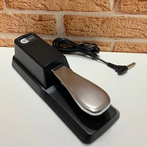 Comprar Pedal Sustain Para Teclado / Piano Cps 10 Pedaleira Preto - a ...
