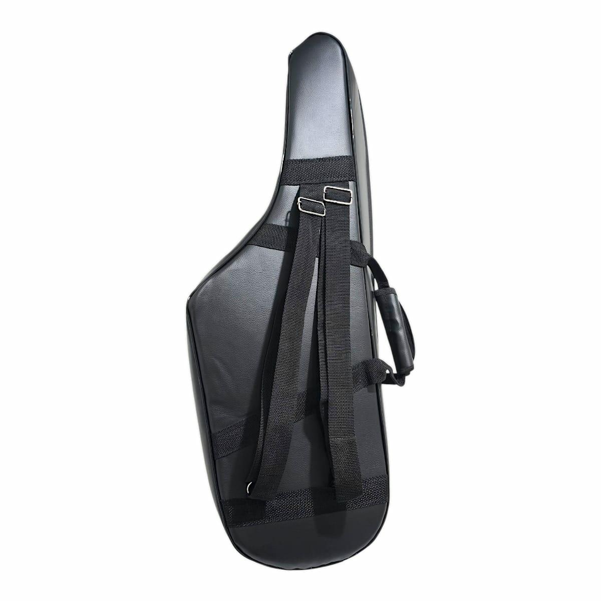 Comprar Capa para Sax Tenor - Couro Sintético Preto Com Pelúcia