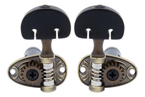Comprar Tarraxa Para Violão Nylon Pino Grosso Ouro Velho Botão Escuro