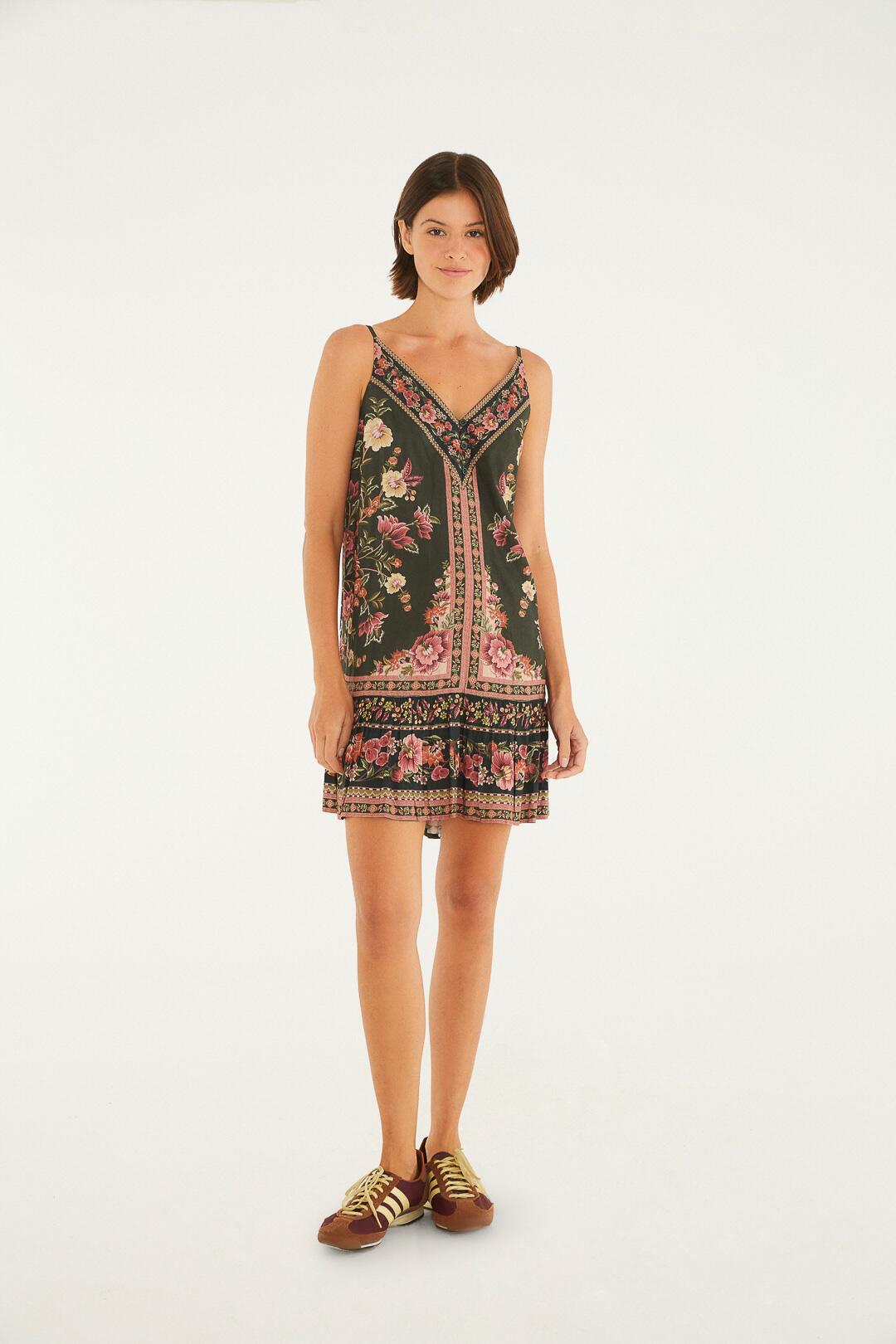 Comprar Vestido Curto Lina Farm - Ouseup Moda Feminina