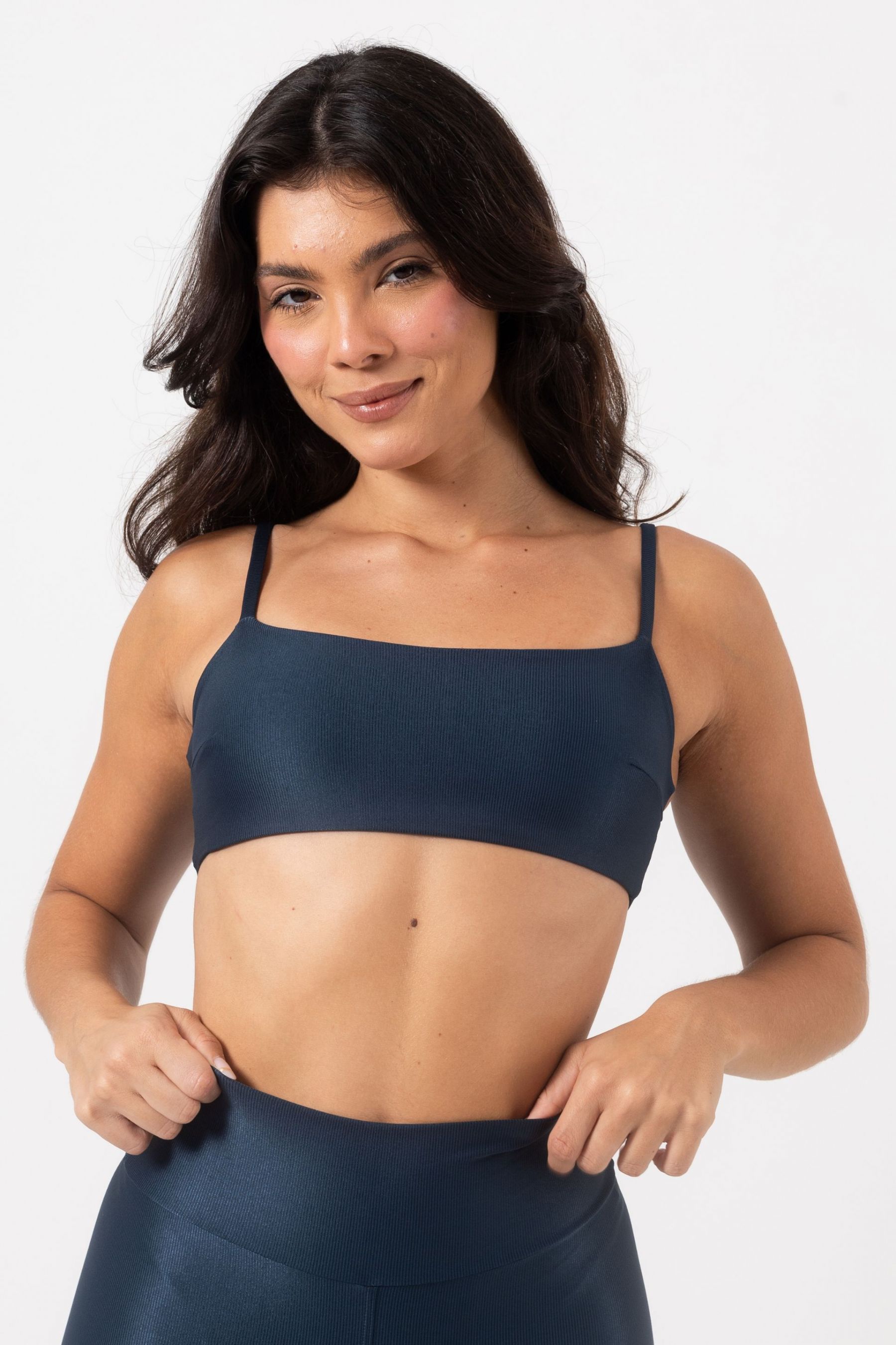 Top New Basic + Legging Básica Dark Moon - Lavint