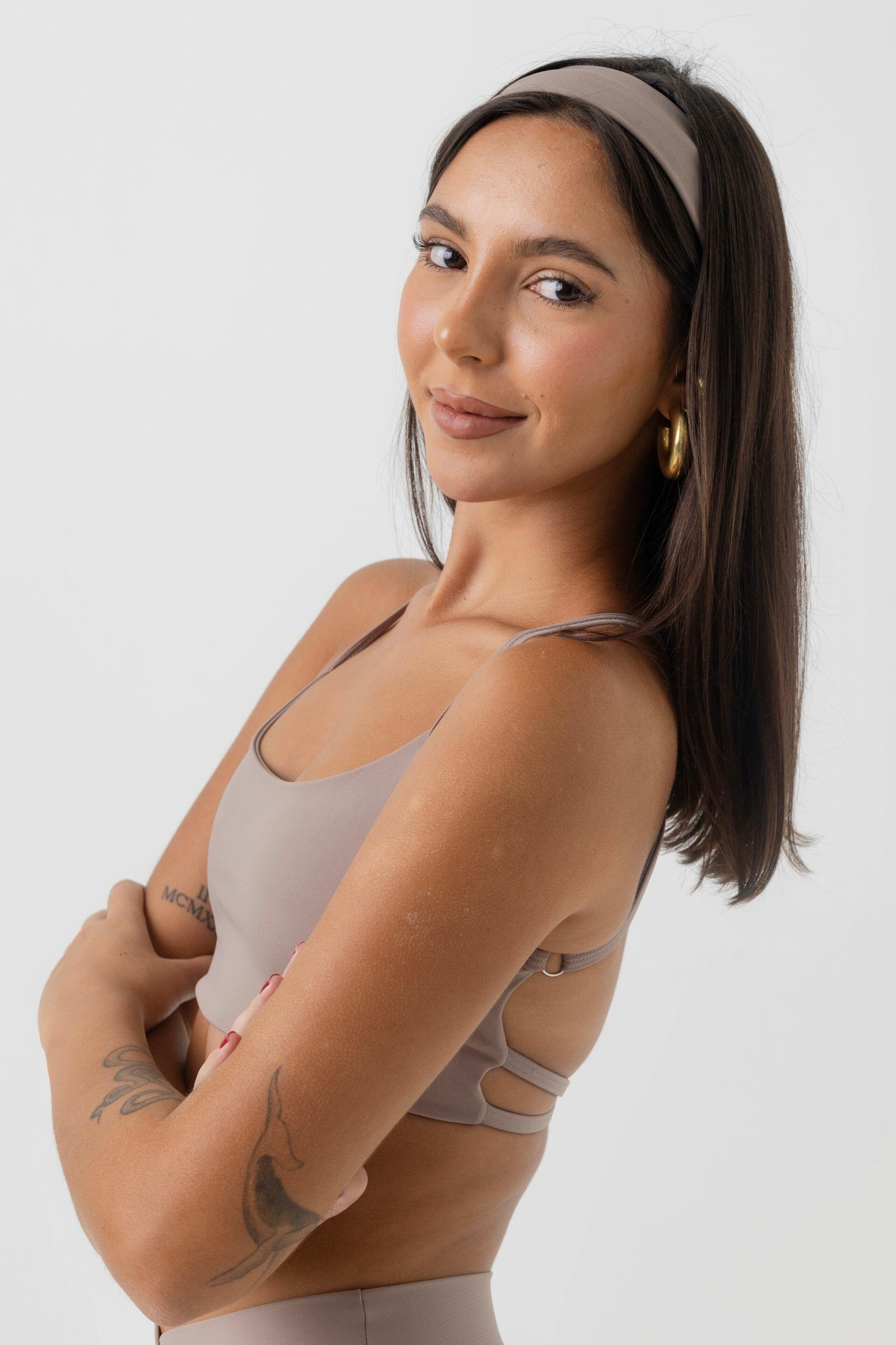 Comprar Headband Taupe - R$24,90 - Lavint