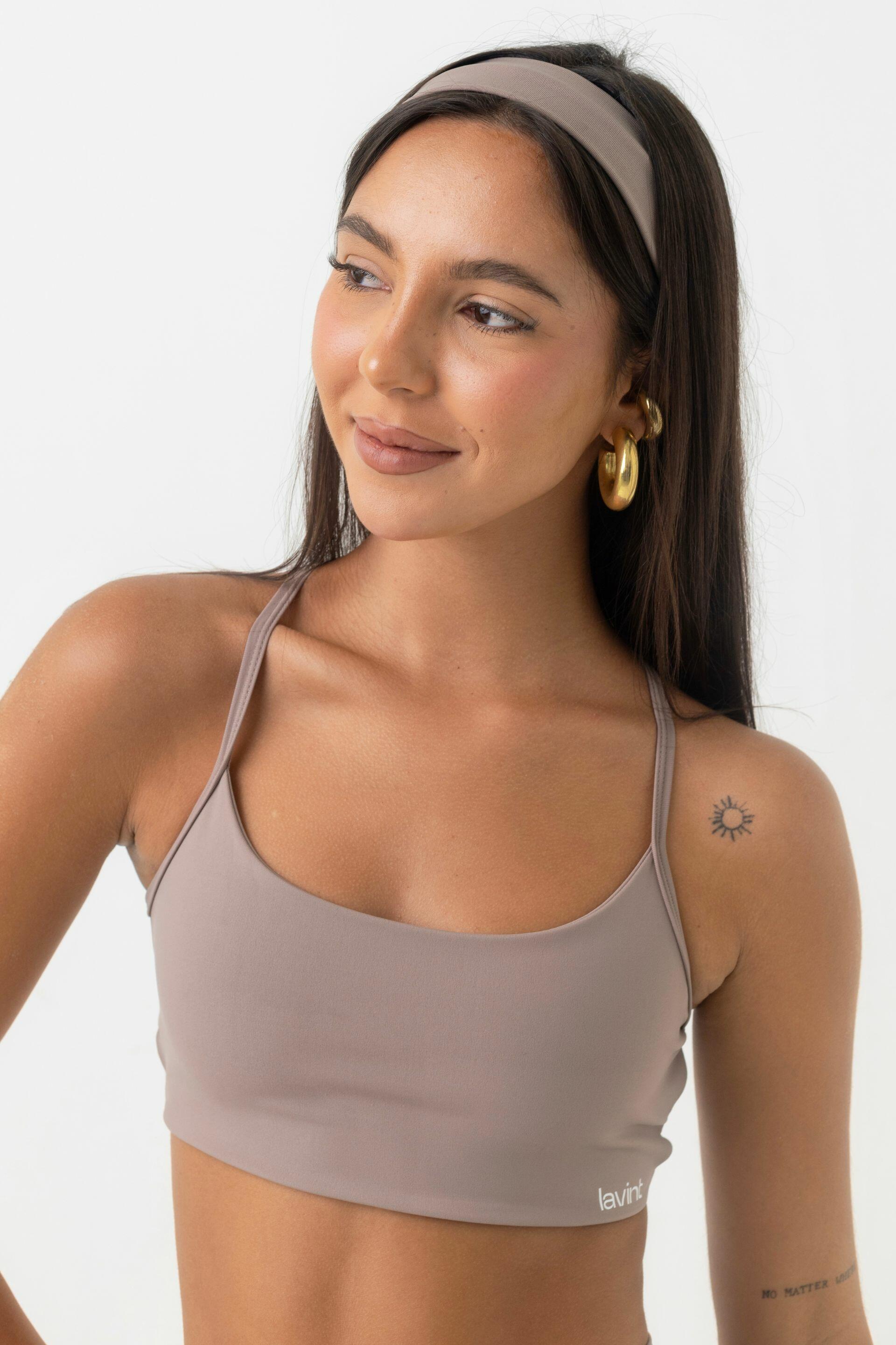 Comprar Headband Taupe - R$24,90 - Lavint