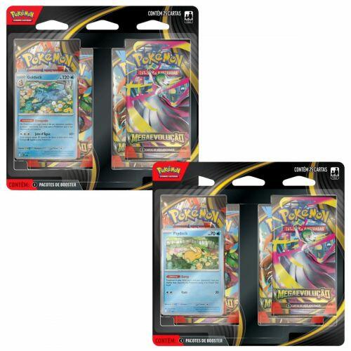 Blister Quádruplo ME01 ? Mega Evolução Pokémon TCG