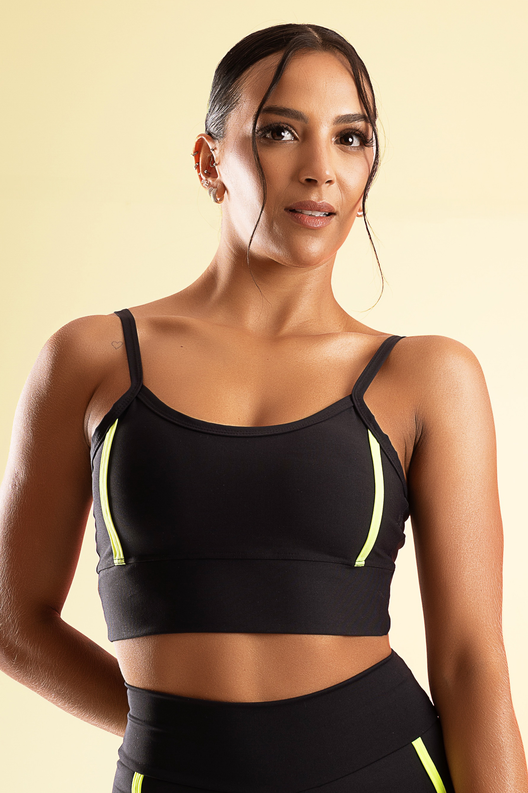 Comprar Top Preto Premium com Chapado em Poliamida TP065 - a partir de R$35,91 - ANA PATTY MODAS