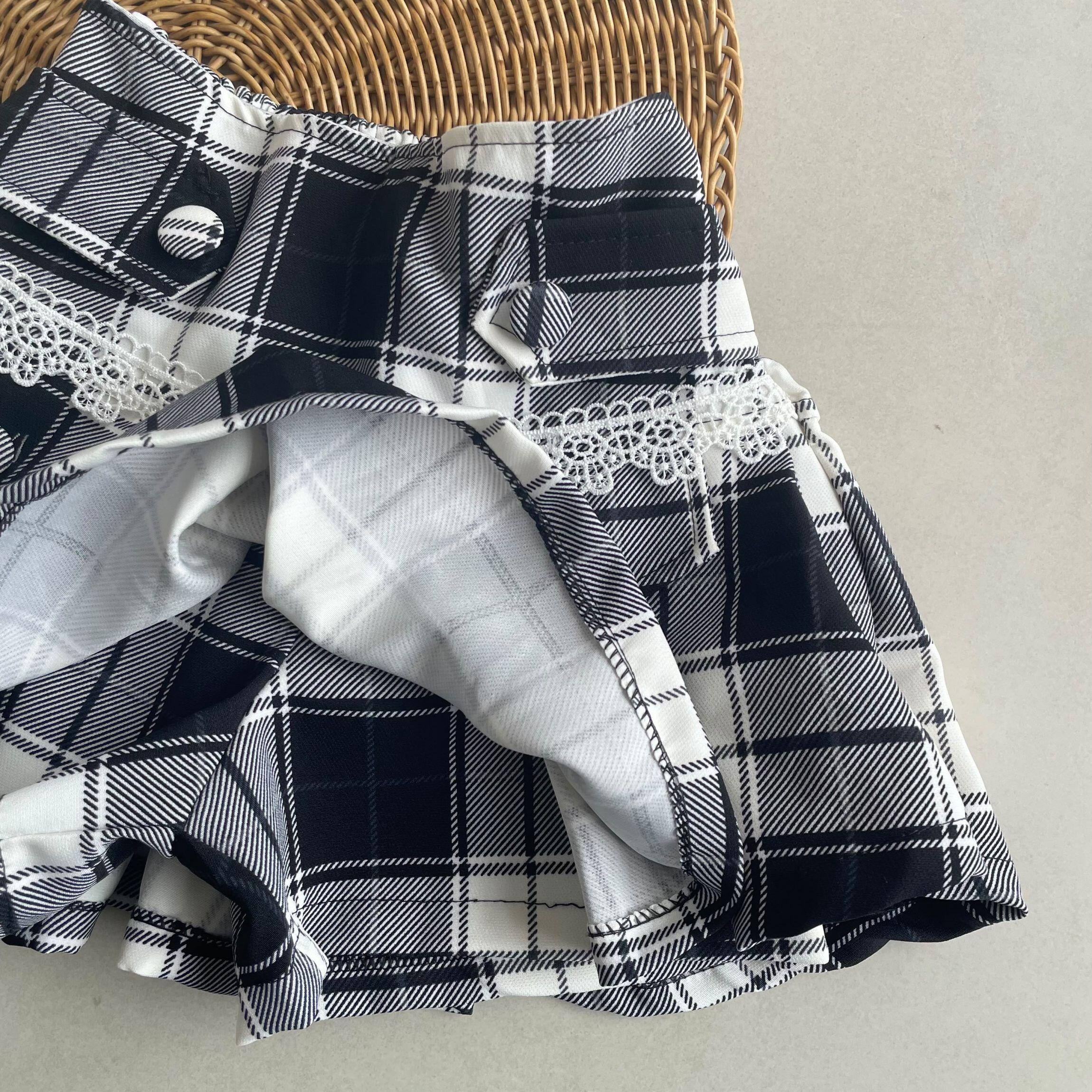 Comprar SHORT SAIA XADREZ PRETO - R$40,00