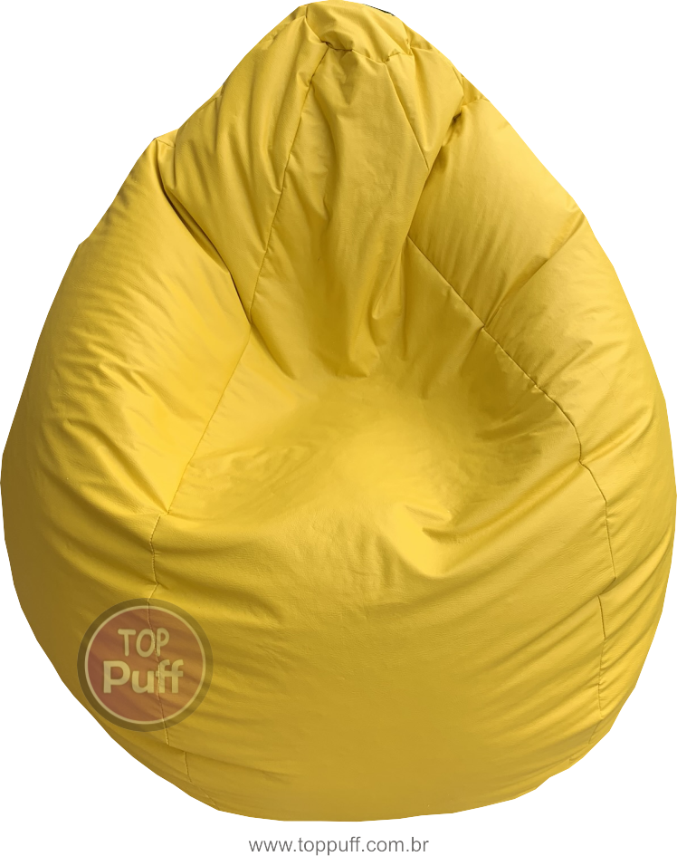 Puff Pêra em corino: Conforto e estilo para sua decoração.