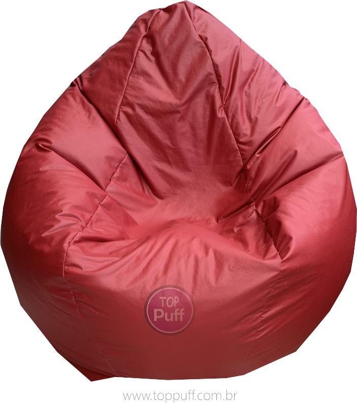 Puff Pêra em corino: Conforto e estilo para sua decoração.