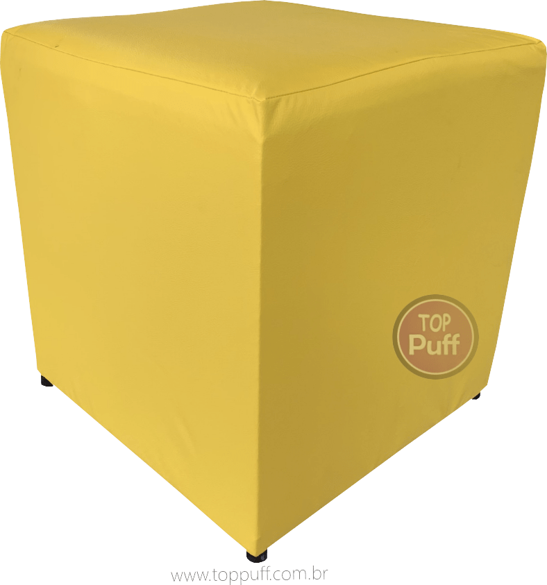 Comprar Puff Quadrado Simples 40cm Corano - a partir de R$75,05 - Top Puff