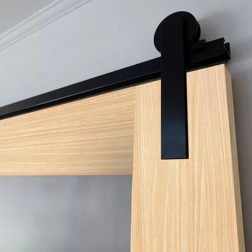 Comprar Trilho de Correr Roldana Aparente Preto - a partir de R$394,80 - Lider Portas e Janelas