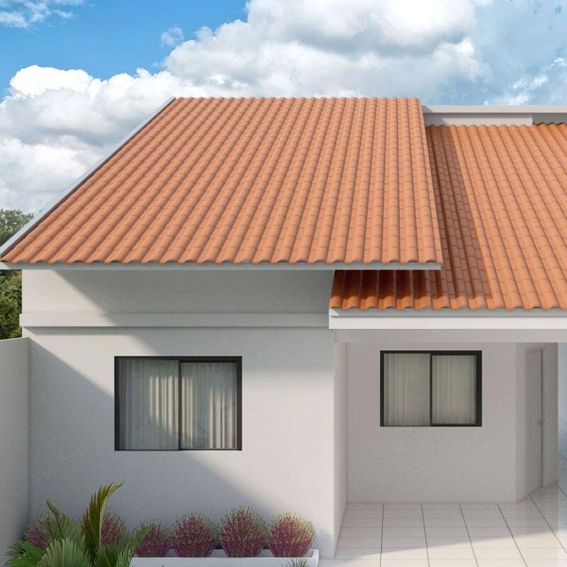 Telha PVC Ceramica 330x88 Precon