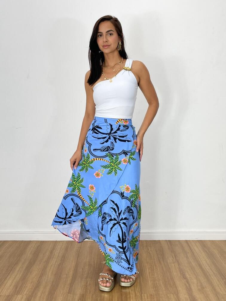 Comprar Saia Envelope Céu Tropical