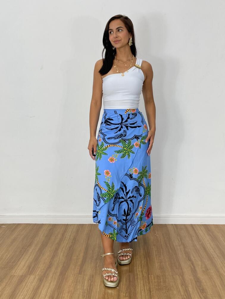 Comprar Saia Envelope Céu Tropical