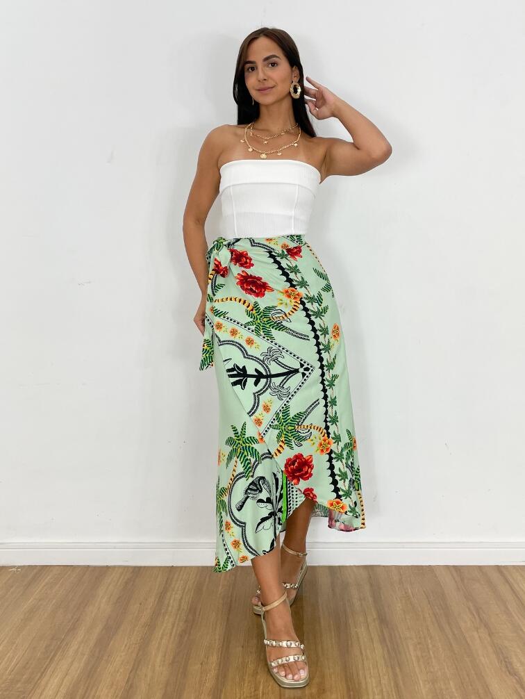 Comprar Saia Envelope Céu Tropical