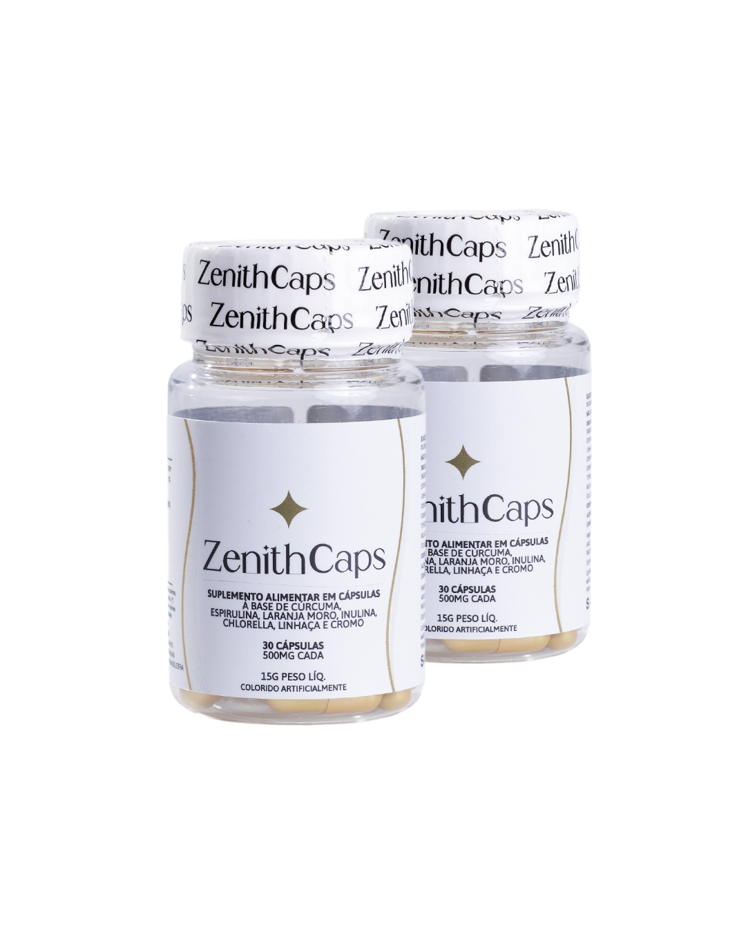 Kit Zenith Caps Emagrecedor 2 potes | Zenith Suplementos