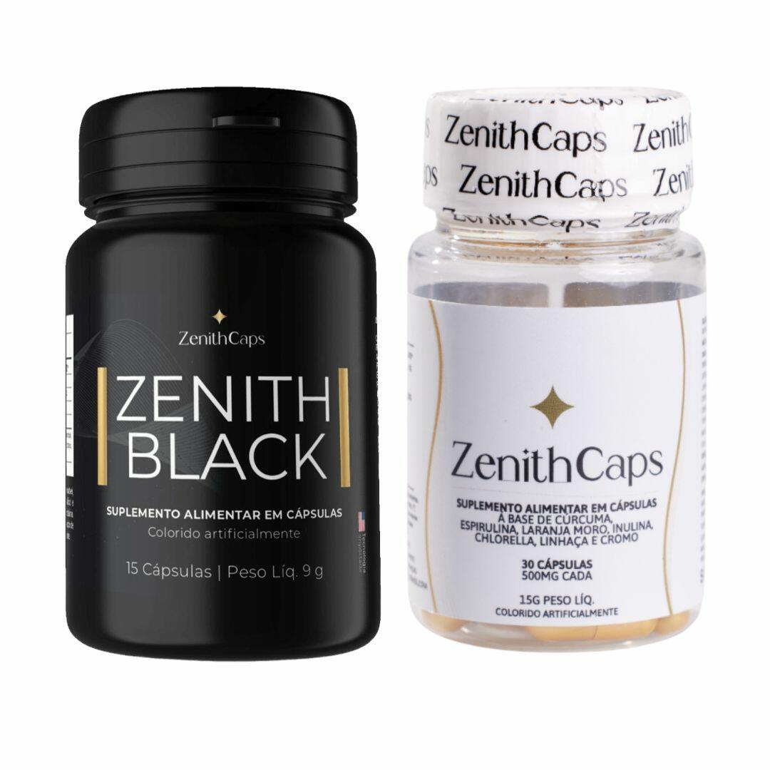 Kit Zenith Black + Zenith Caps Inibidor | Zenith Suplementos
