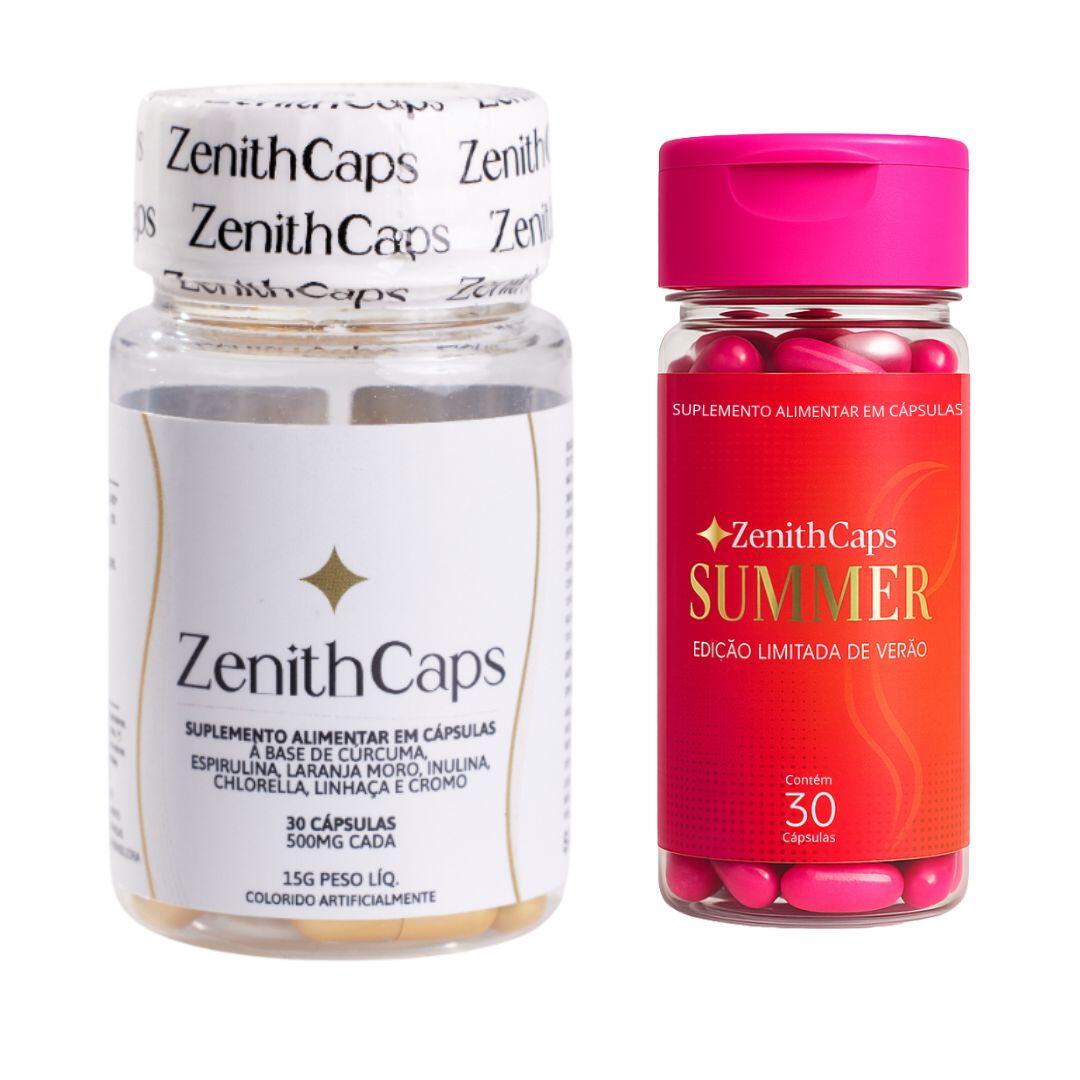 Kit Zenith Caps + Zenith Summer Detox | Zenith Suplementos