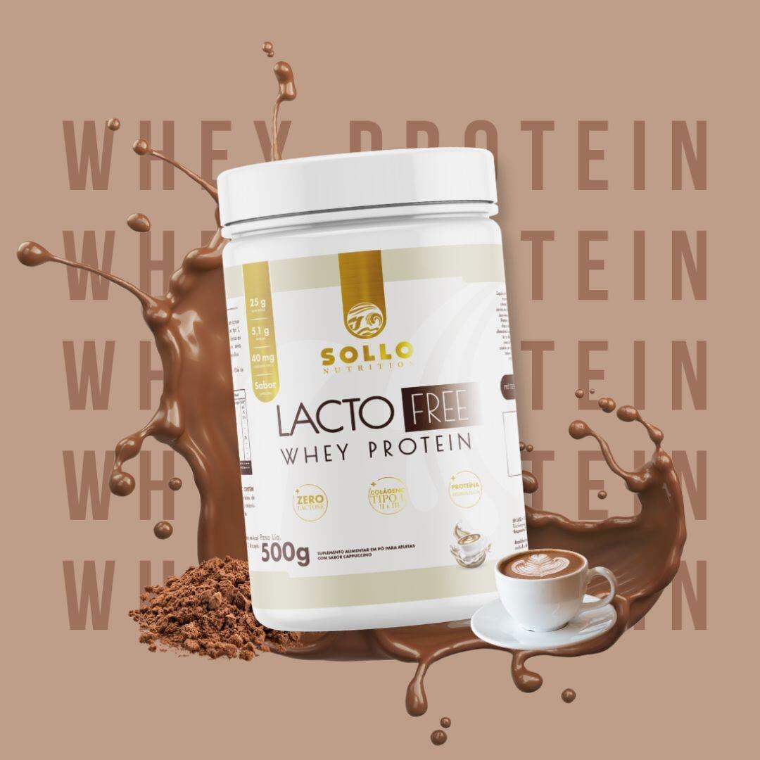 Comprar Whey Protein LactoFree (sem lactose) 500g - Vários Sabores - a ...