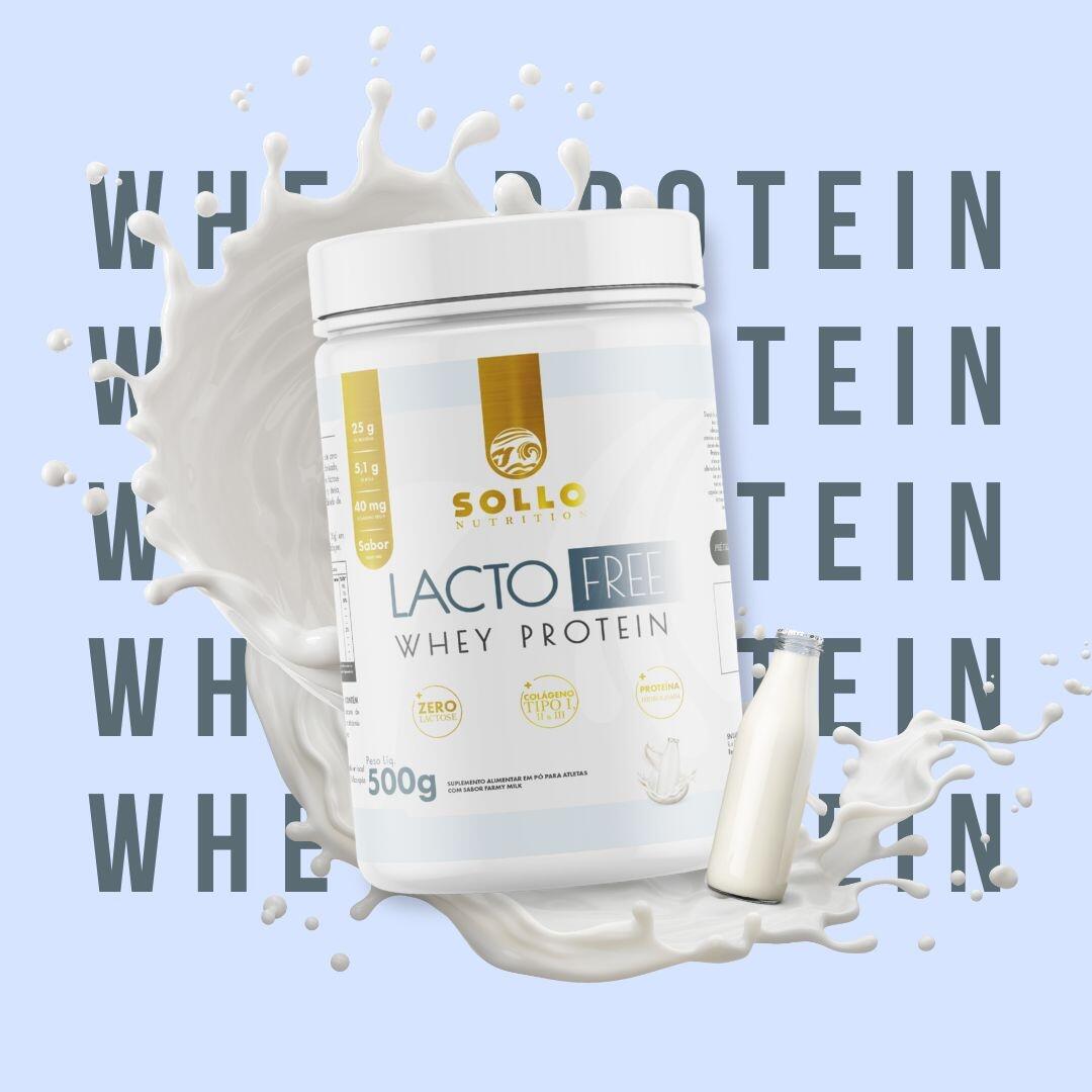 Comprar Whey Protein LactoFree (sem lactose) 500g - Vários Sabores - a ...