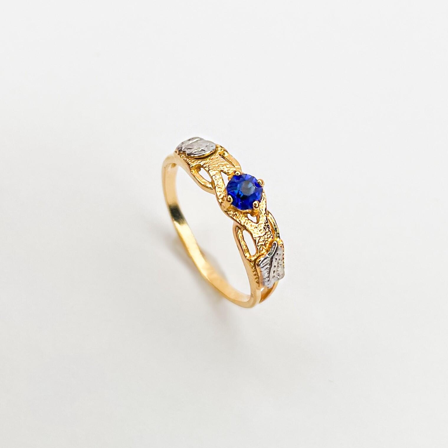 Comprar Anel de Formatura Feminino Pedra Azul Semijoia Ouro 18K ...