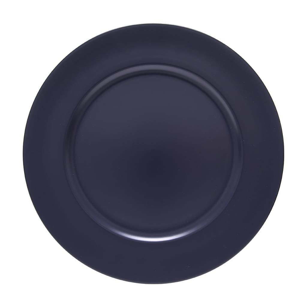 Comprar Sousplat Basic Azul Marinho - a partir de R$30,30 - Porcelana ...