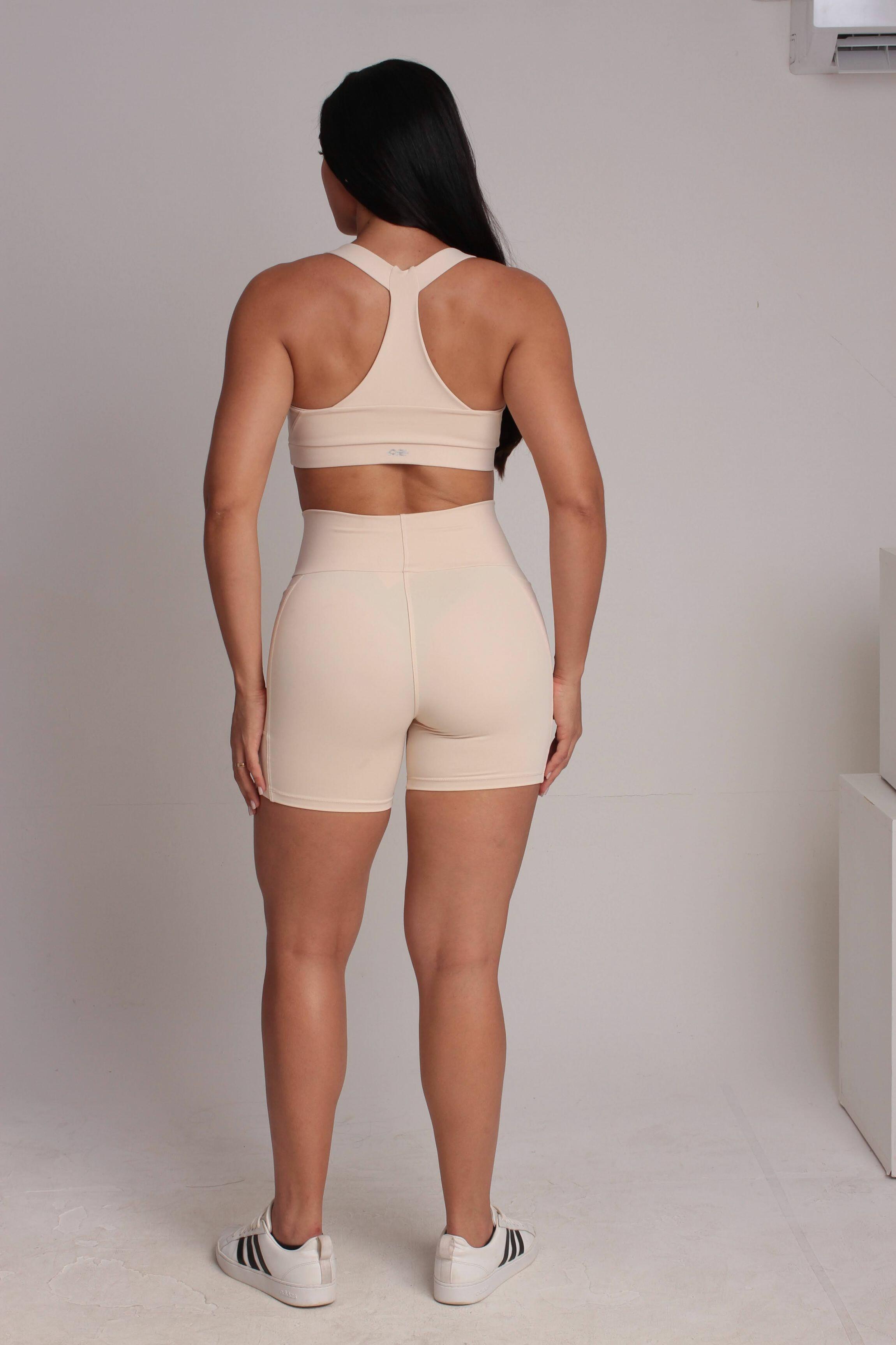 Comprar Conjunto Bruna Soft Beige - AZ Moda Fitness & BeachWear