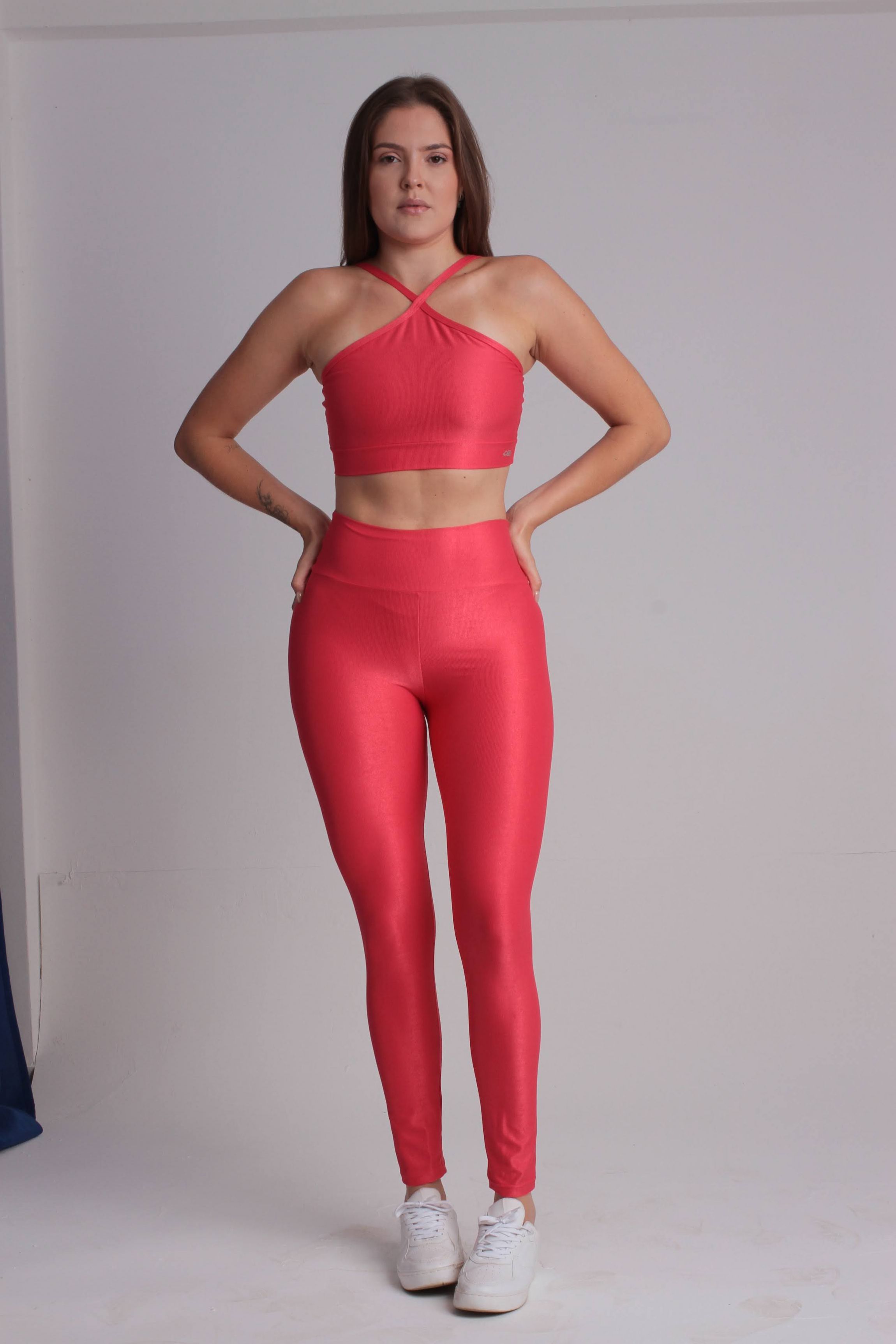 Comprar Conjunto Ana Coral - AZ Moda Fitness & BeachWear