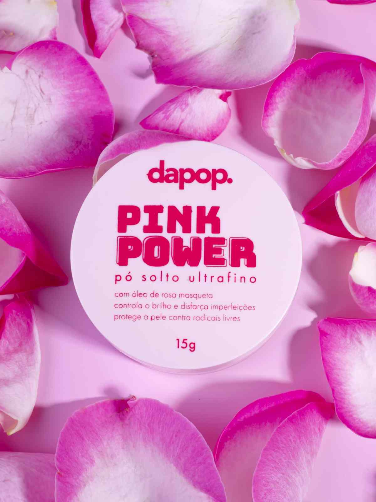 Comprar Pó Rosa Pink Power DAPOP - Lu Modas