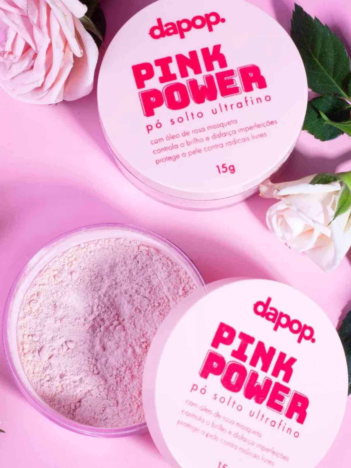 Comprar Pó Rosa Pink Power DAPOP - Lu Modas