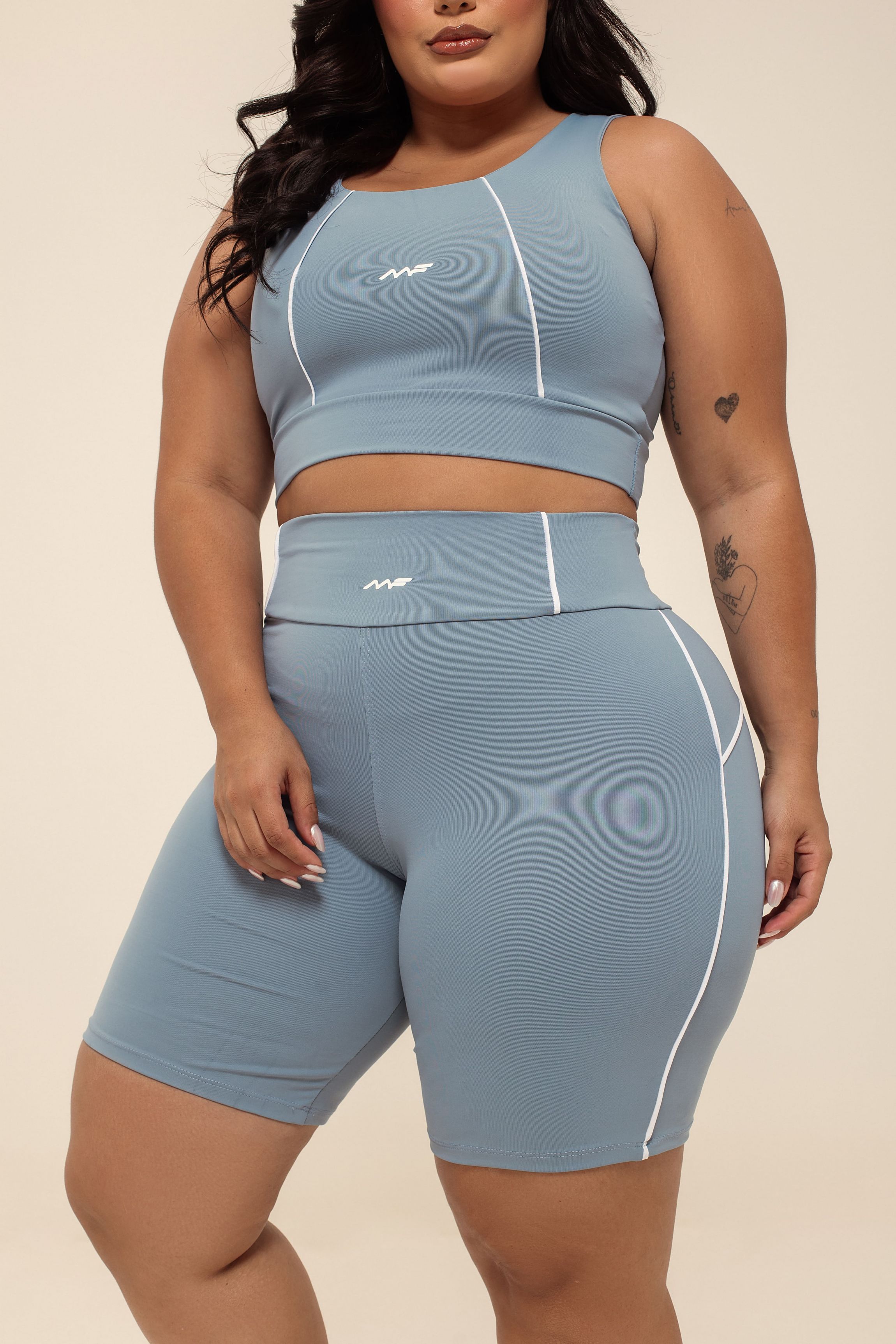 Comprar CONJUNTO DE SHORT LIA - R$78,00 - MF Fitness