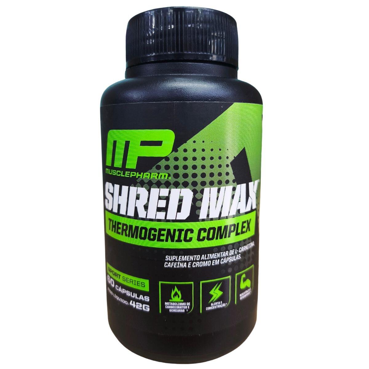 Comprar Termogênico Emagrecedor Shred Max 60 Cápsulas - MusclePharm ...