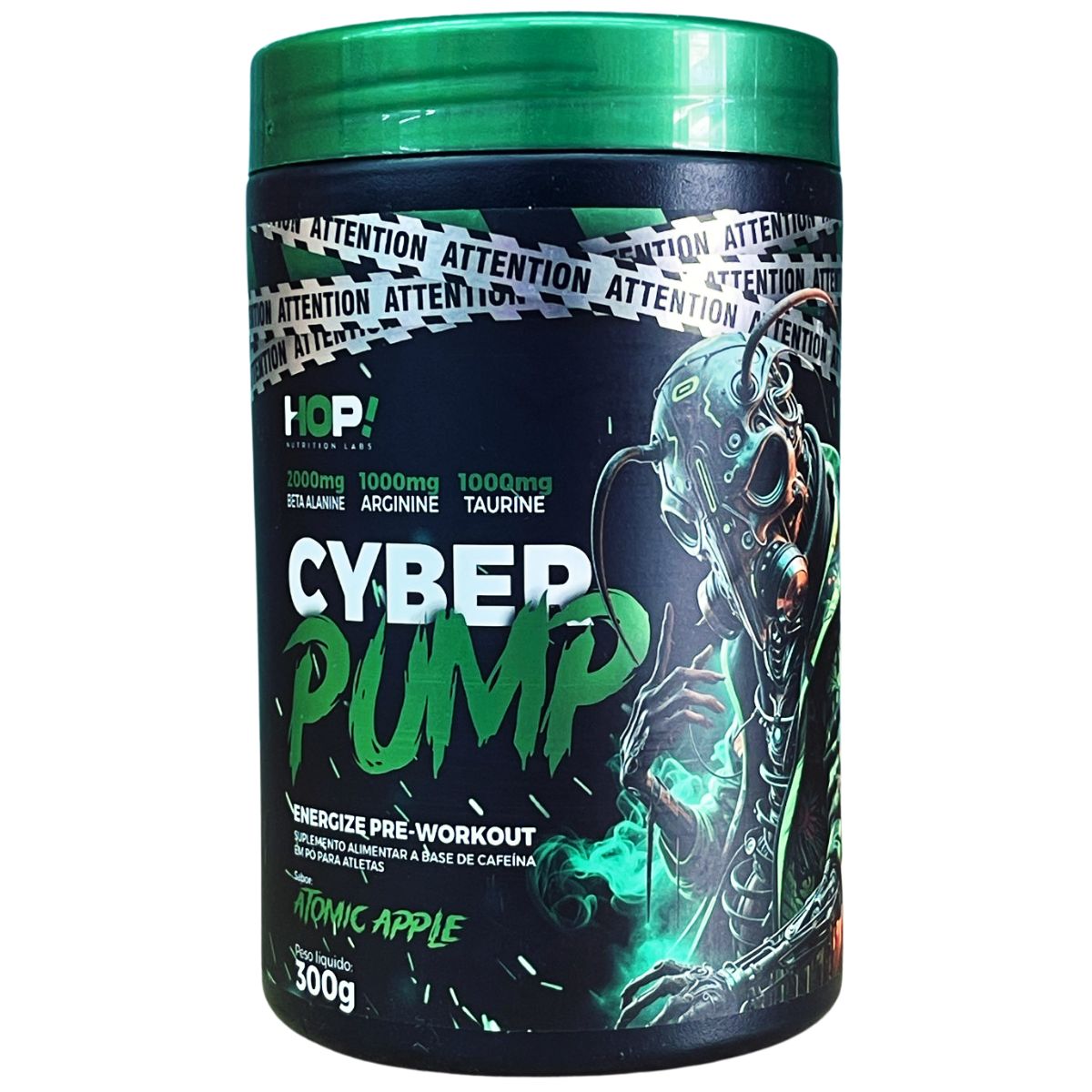 Comprar Suplemento Pré-treino Cyber Pump 300g - Hop Nutrition - R$120,00 - Bem Saúde Suplementos