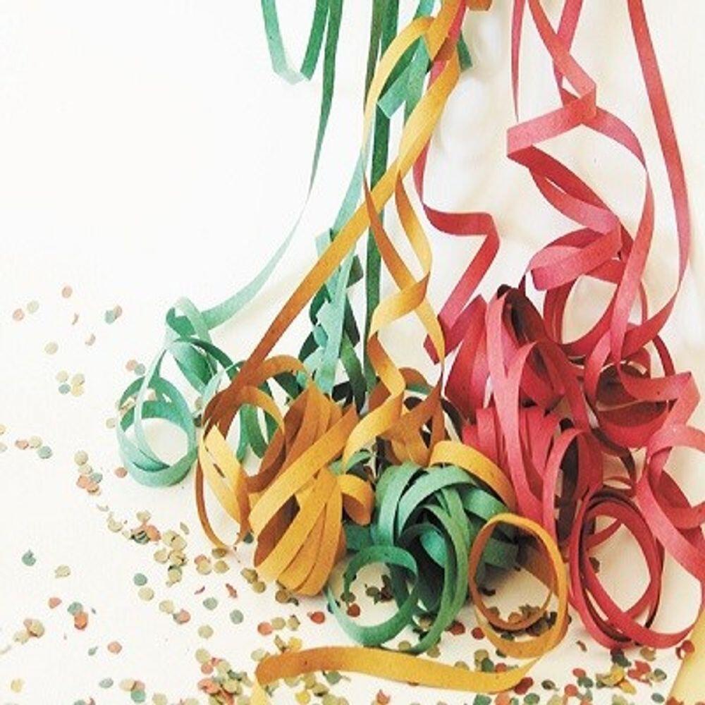 Comprar Kit Serpentina Carnaval Com 40 Rolos De 0,9cm X 11 Metros ...