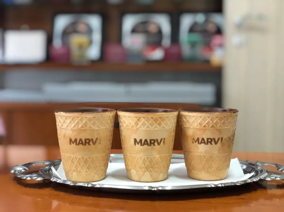 Comprar 6 Copo Comestível Copinho De Café 130ml Casquinha Cup Marvi - a ...