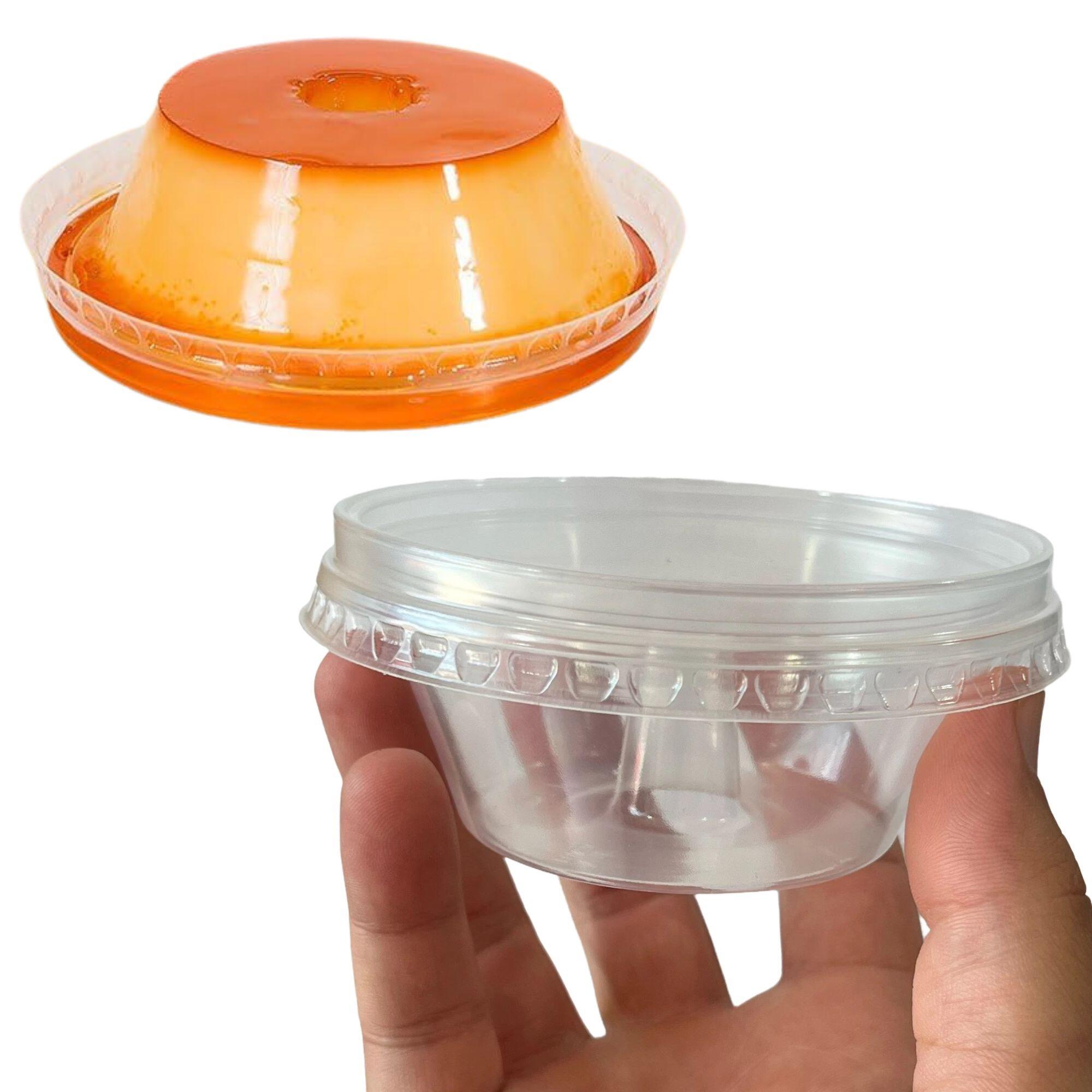 Comprar 120un mini forma de pudim descartável 120ml vai ao forno - Gerô Festas