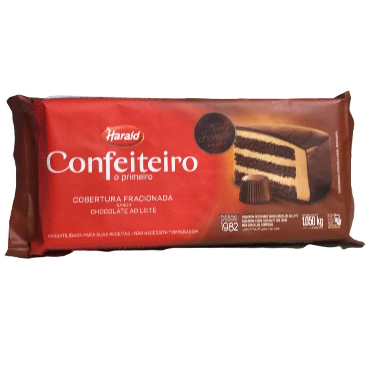 Comprar Chocolate fracionado confeiteiro cobertura ao Leite Harald 1 ...