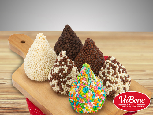 Comprar Confeito Mini Cereal Chocoball Chocolate Branco 500g Vabene ...