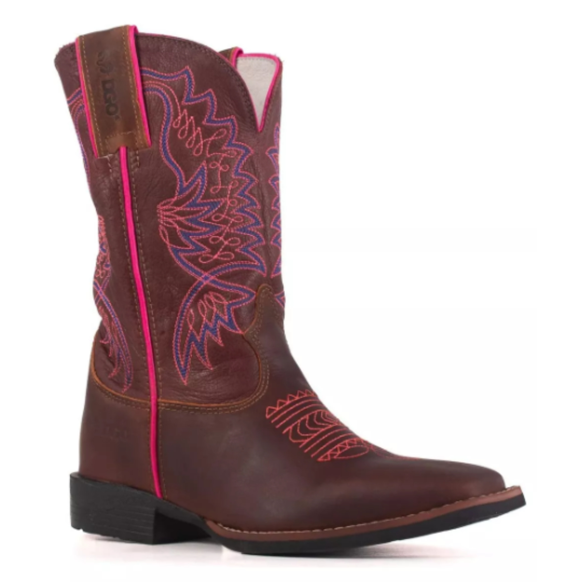 Comprar Bota Feminina Durango Marrom e Rosa - Autentica Moda Country